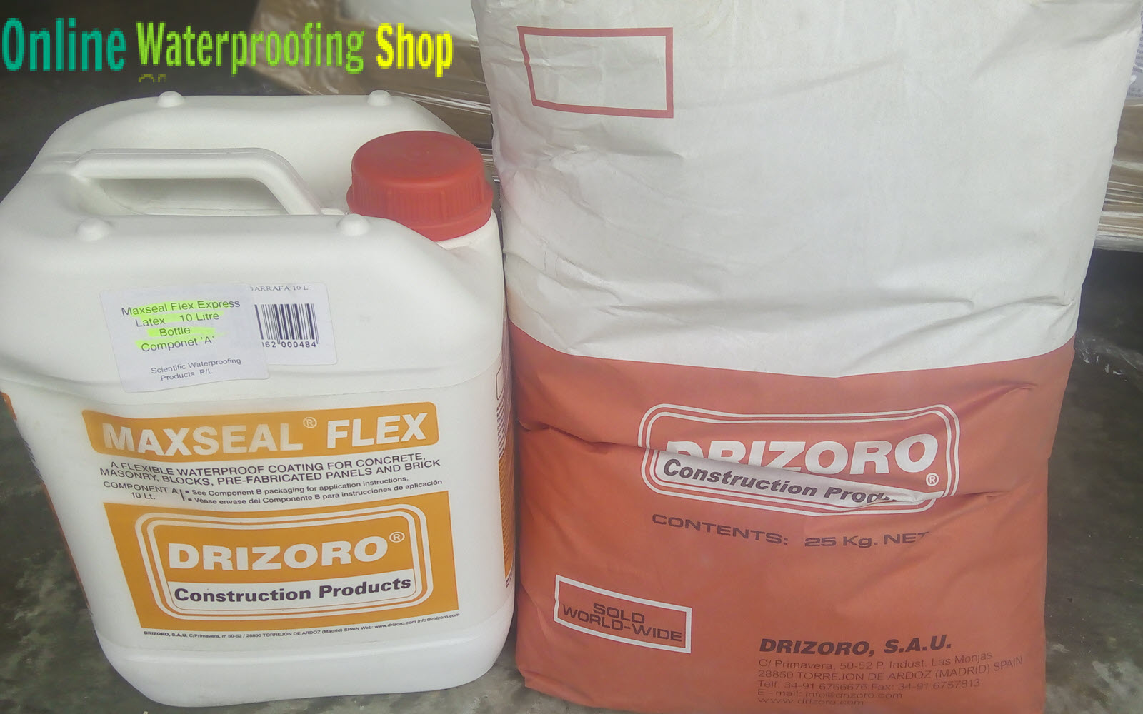 Benefits Drizoro Maxseal Flex Express 30-60 Minutes Between Coats ...